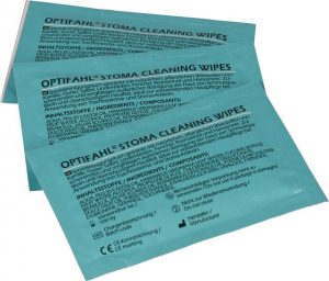 Optifahl stoma cleaning wipes - Agent Medical